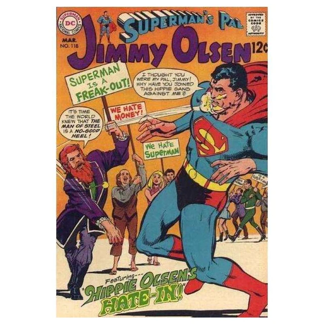 SUPERMAN'S PAL JIMMY Olsen (1954 series) #118 in Fine condition. DC ...