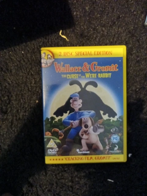 WALLACE & GROMIT: The Curse of the Were-Rabbit DVD - (2006) £1.80 ...