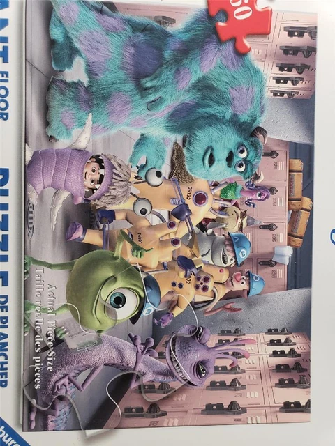 RAVENSBURGER MONSTERS INC Sully Mike 60 Pc Giant Floor Jigsaw Puzzle ...