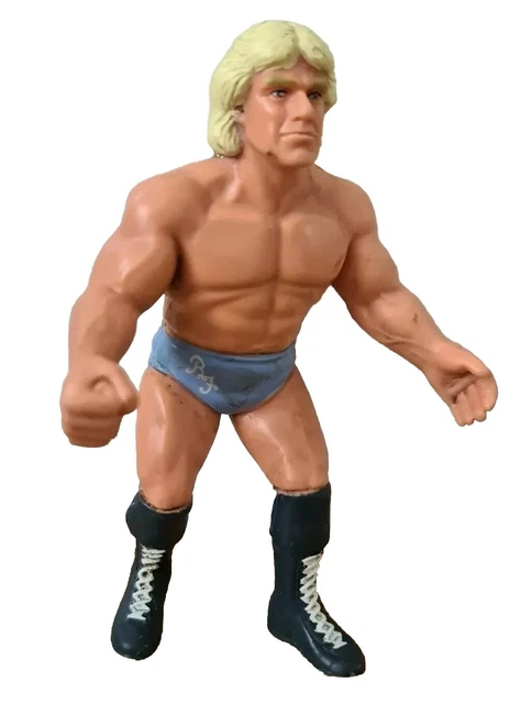 RARE VINTAGE RIC Flair WCW Wrestling Figure GALOOB 1990 WWE Blue Pants ...