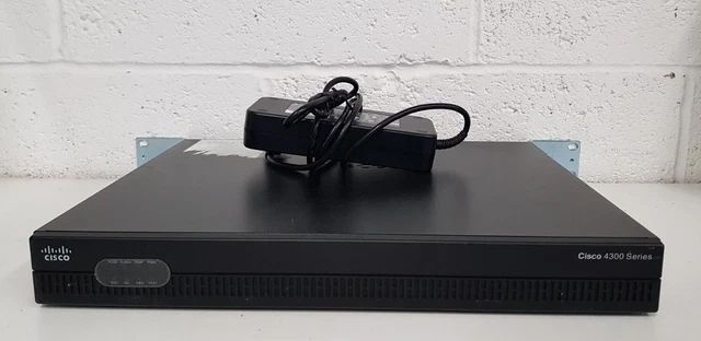 CISCO ISR 4321/K9 V08 Ibase RACK MOUNTABLE GIGABIT INTEGRATED ROUTER ...