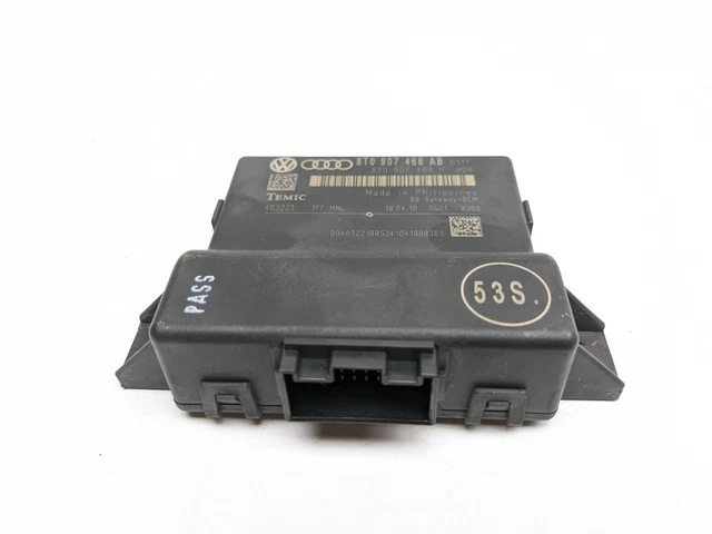 AUDI A4 GATEWAY Control Module Ecu 8T0907468Ab B8 8K 2010 £16.99 ...