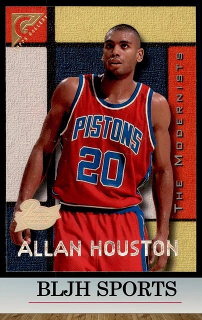 1995 TOPPS GALLERY #26 Allan Houston Detroit pistons EUR 1,60 - PicClick FR