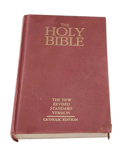 HOLY BIBLE NEW Revised Standard Version Catholic Edition $39.99 ...
