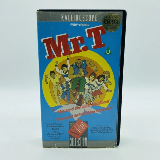 MR. T (1985) VHS PAL Mystery Of The Holden Medallions Kaleidoscope Rare ...