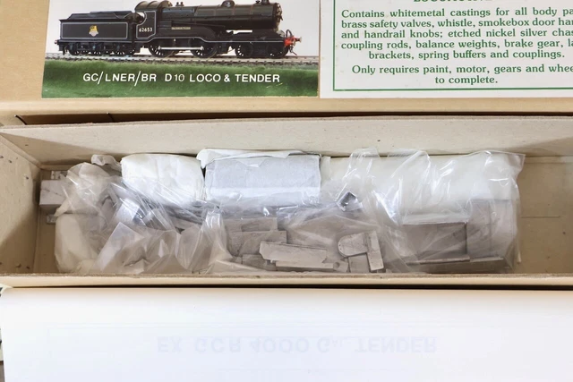LITTLE ENGINES KIT BUILT GC LNER BR 4-4-0 CLASS D10 LOCOMOTIVE & TENDER ...
