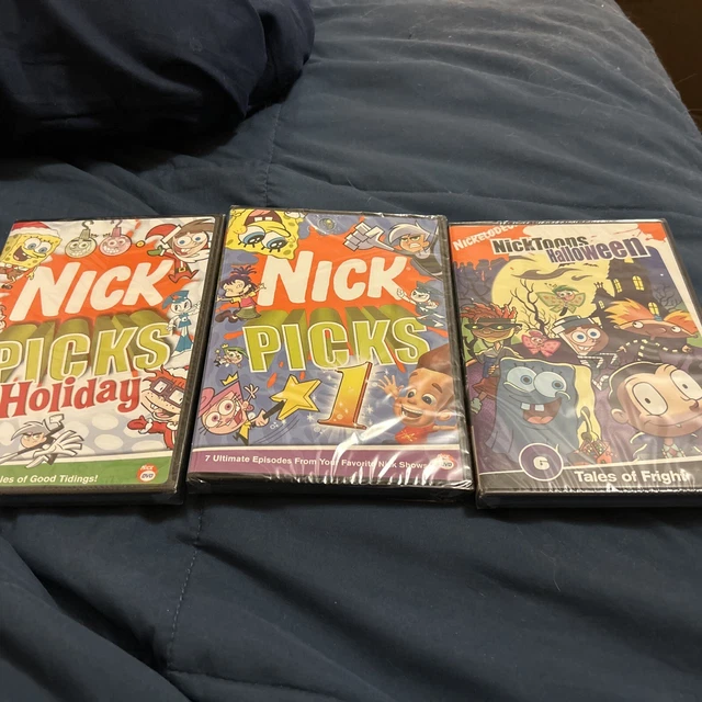 NICK PICKS 1, Nick Picks Holiday, paquet Nicktoons Halloween. Neuf ...