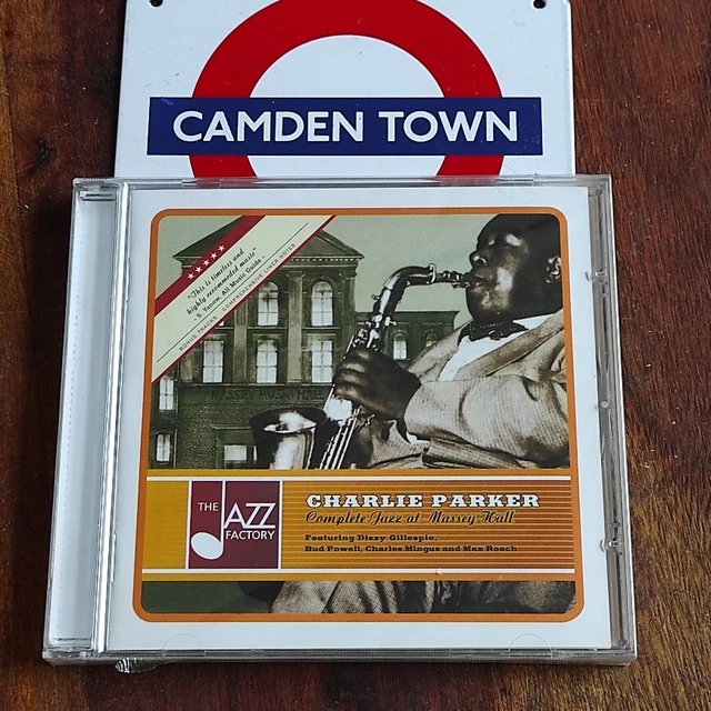 CHARLIE PARKER - Complete Jazz at Massey Hall (The Jazz Factory) CD Sealed £22.79 - PicClick UK