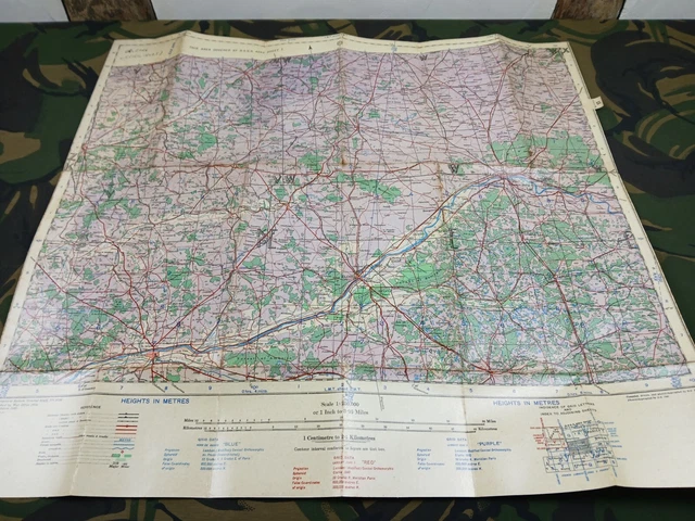WW2 BATTLE OF NORMANDY (BREAKOUT) TANK MAP from OPERATION OVERLORD ...