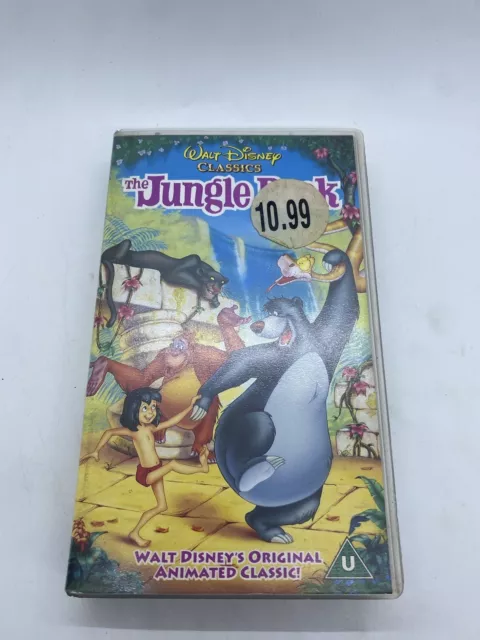 JUNGLE BOOK WALT Disney VHS Classic WALT DISNEY'S Video Cassette W Case ... JUNGLE BOOK WALT Disney VHS Classic WALT DISNEY'S Video Cassette W Case ...