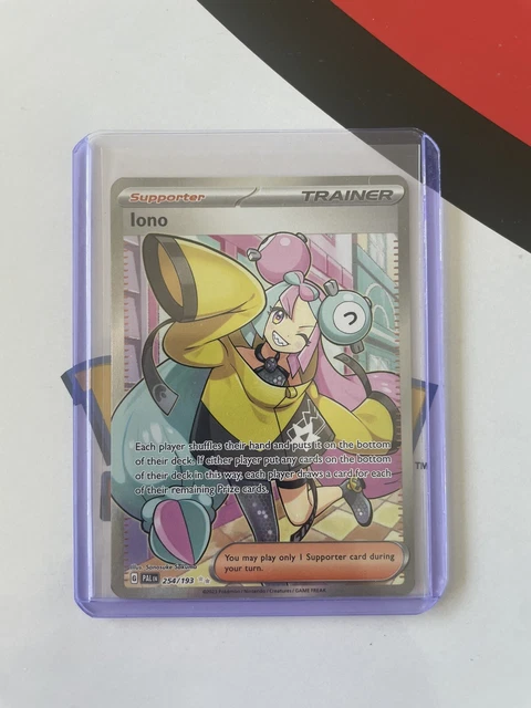 POKEMON SV PALDEA Evolved Lono Full Art Secret Rare 254/193 EUR 33,61 ...