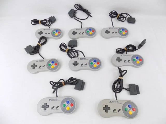 GENUINE ORIGINAL SNES Controller Super Nintendo Entertainment System ...