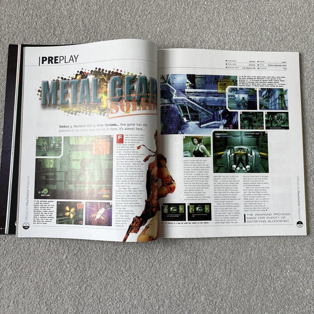 OFFICIAL UK PLAYSTATION Magazine Issue 41 1999 £10.00 - PicClick UK