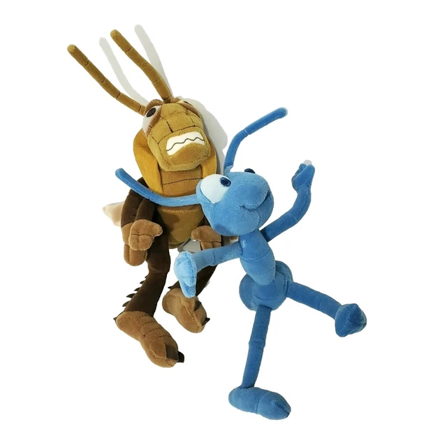 DISNEY STORE EXCLUSIVE A Bugs Life Hopper Flik Plush Beanie Set Ant ...