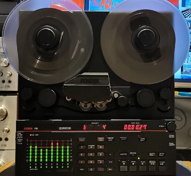 FOSTEX R8 PROFESSIONAL Multitrack Reel To Reel Tape Recorder £413.70 ...