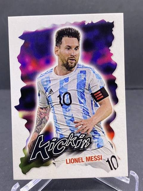 2022 FUTERA FANS Selection Lionel Messi Argentine Kickin /8 The Goat ...