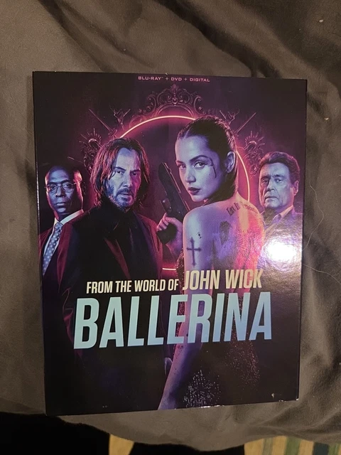 BALLERINA: FROM THE World of John Wick [Blu-ray + DVD + Digital, 2025 ...