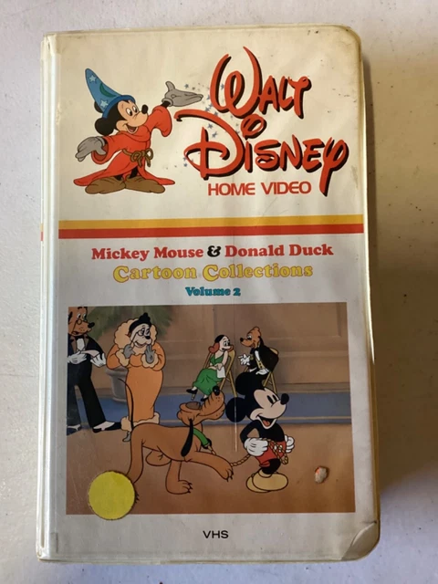 WALT DISNEY HOME Video MICKEY MOUSE & DONALD DUCK CARTOON COLLECTIONS V ...