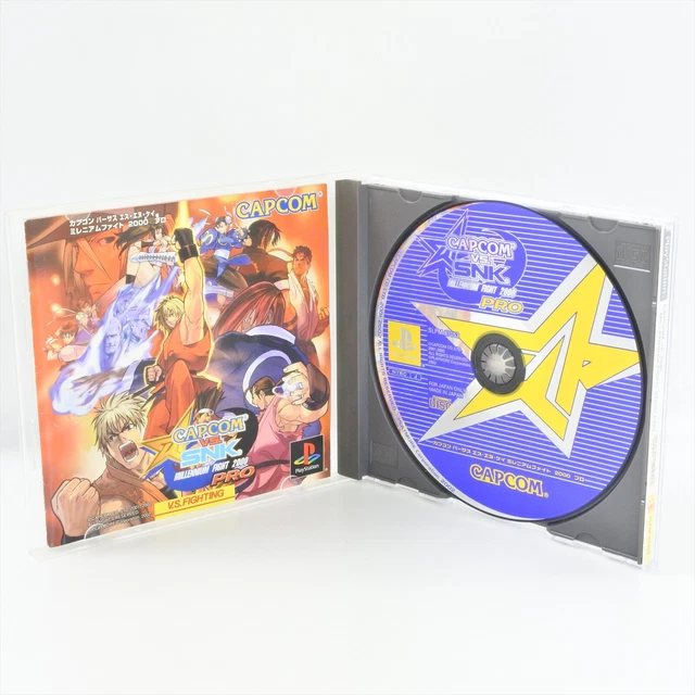 CAPCOM VS SNK Millennium Fight 2000 PRO PS1 Playstation For JP System ...