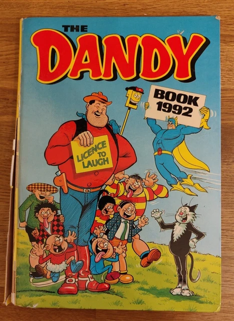 ANNUAL - THE Dandy Book Annual 1992 Hardback UK Comic Dandy Beano £3.00 ...