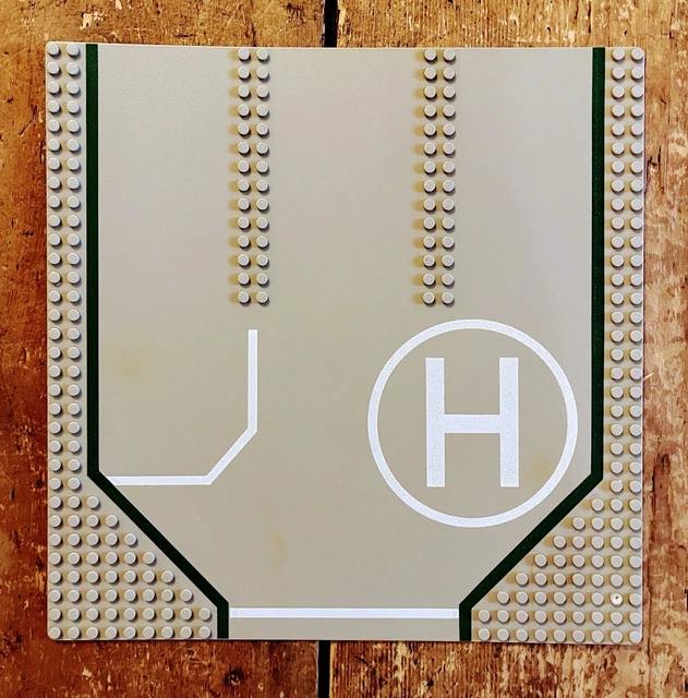 VINTAGE 1980’S LEGO Police Station Hele Pad Base Plate £10.00 - PicClick UK