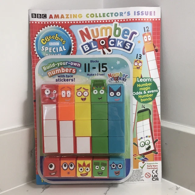 CBEEBIES NUMBERBLOCKS 11-15 (Fait des Number Blocks 1-5 aussi ...