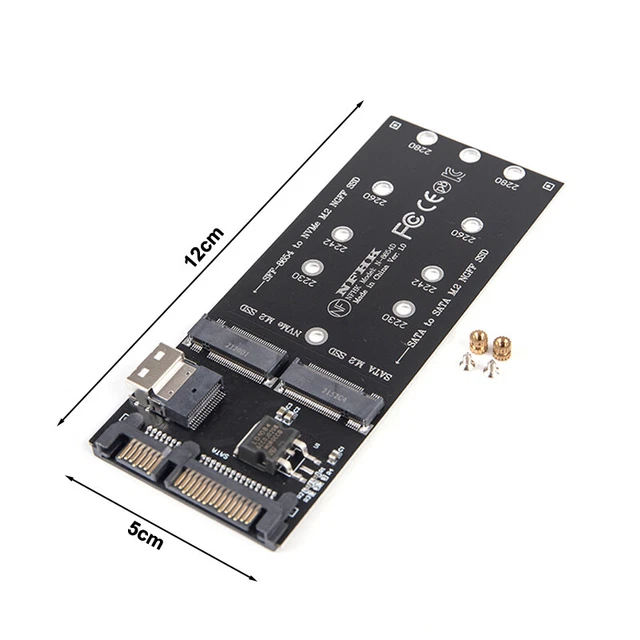 SATA M.2 SSD To SATA NVMe M.2 NGFF SSD To SFF-8654 Adapter Mainboard ... SATA M.2 SSD To SATA NVMe M.2 NGFF SSD To SFF-8654 Adapter Mainboard ...