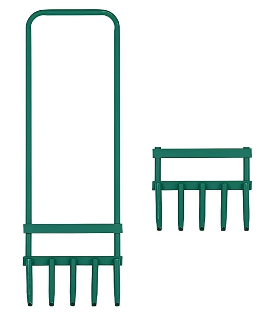 5 SPIKE HAND Lawn Green Grass Soil Aerator Metal Hand Tool Spike ...