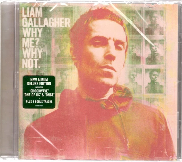 LIAM GALLAGHER WHY Me? Why Not CD Europe Warner 2019 deluxe edition ...