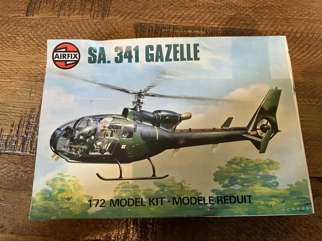AIRFIX SA. 341 Gazelle Helicopter 1/72 scale £28.80 - PicClick UK