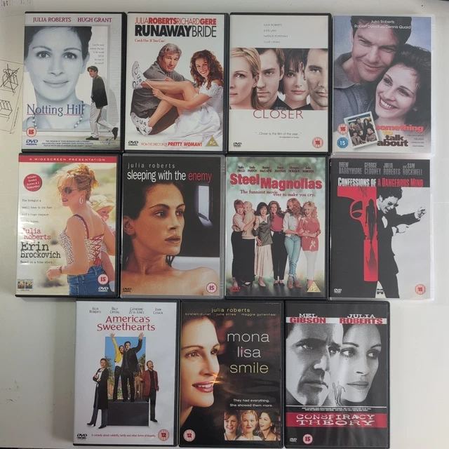 JULIA ROBERTS 11X DVD Bundle Movie Collection £9.99 - PicClick UK