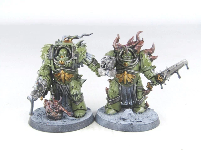 (6216) BLIGHTLORD TERMINATORS Death Guard Chaos Space Marines 40k 30k ...