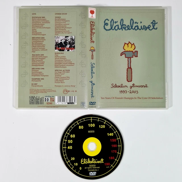 MUSICA DVD HUMPPA Eläkeläiset - Sekoilon Ytimessä 1993-2003 Polka Live ...