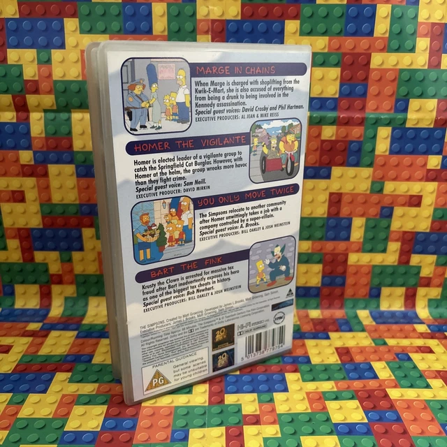 THE SIMPSONS - Crime and Punishment - VHS Tape £3.79 - PicClick UK