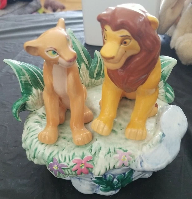 DISNEY'S LION KING Simba and Nala Schmid Music Box Can You Feel the ... DISNEY'S LION KING Simba and Nala Schmid Music Box Can You Feel the ...