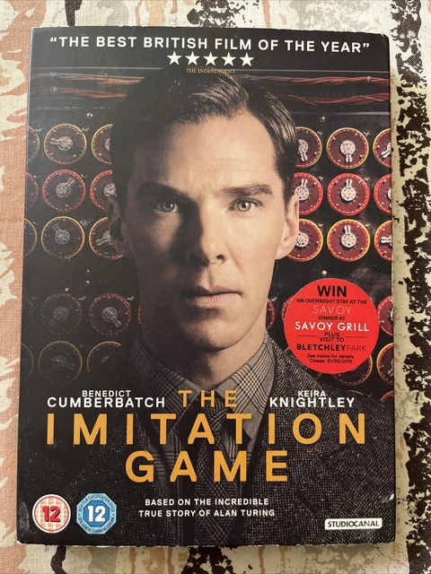 THE IMITATION GAME DVD *TRUE STORY CRACKING ENIGMA CODE WW2* (Reg 2 UK ...