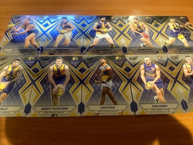 2024 AFL SELECT Footy Stars Luminous WEST COAST Team Set - 10 cards $5.00 - PicClick AU