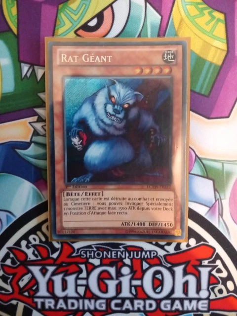 CARTE YU-GI-OH - Rat Géant - LCYW-FR232 - Secret rare - VF EUR 8,99 ...