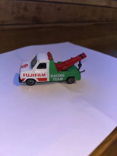 FORD FUJI FILM Die Cast Car Corgi Transit Wrecker Team Racing ...