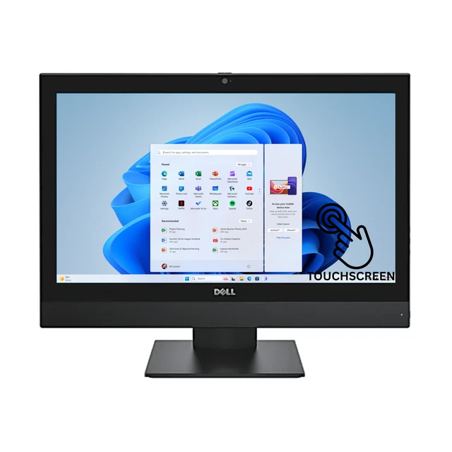 TOUCHSCREEN AIO PC Windows 11 i5 6th Gen 20" Dell OptiPlex 3050 8GBRAM ...
