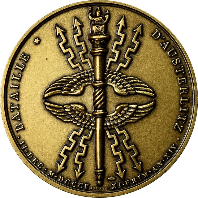 [#715998] FRANKRIJK, MEDAILLE, Napoléon Ier, Bataille d'Austerlitz ...