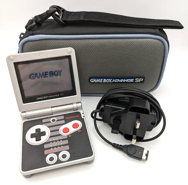 GAME BOY ADVANCE SP NES Limited Edition - AGS-001 With Charger + Case £117.00 - PicClick UK