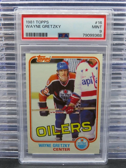1981-82 TOPPS WAYNE Gretzky #16 PSA 9 Oilers d'Edmonton comme neuf EUR 4,23 - PicClick FR