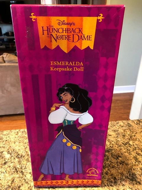DISNEY’S THE HUNCHBACK of Notre Dame 15” Esmeralda Keepsake Doll 42121 ...
