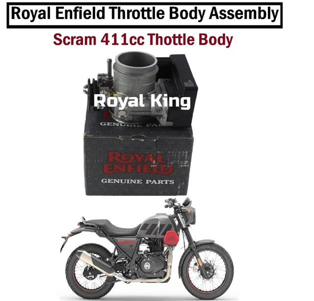 ROYAL ENFIELD &THROTTLE Body Assembly" For Himalayan & Scram 411" £244. ...