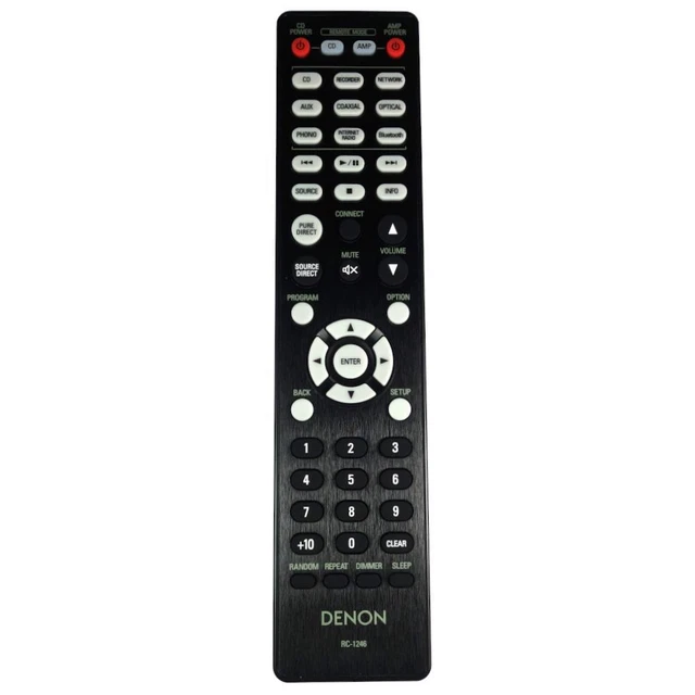 GENUINE DENON RC-1246 / RC1246 Stereo Remote Control £34.49 - PicClick UK
