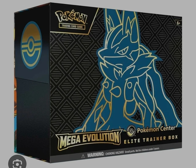 POKÉMON TCG MEGA Evolution Lucario ETB *OPENED* Pls Check description ...