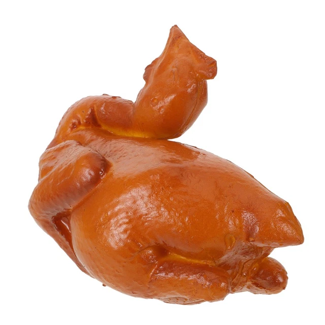 REALISTIC ARTIFICIAL ROAST Chicken Model Faux Cooked Meat Food Prop for ...