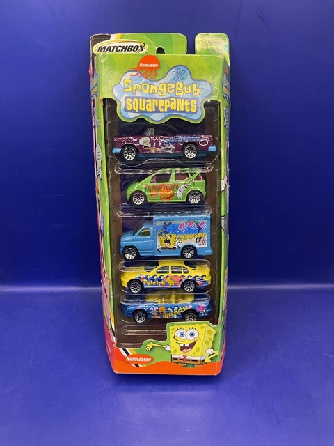 MATCHBOX NICKELODEON SPONGEBOB Squarepants 5 Pack Set Coffret £24.04 ...
