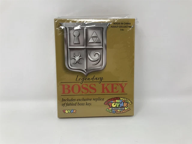 THE LEGEND OF Zelda 8-Bit Boss Key | Metal Replica of a Dungeon Key ...